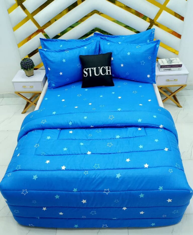 BLUE STAR 7/7 DUVET SET - Stuch Beddings